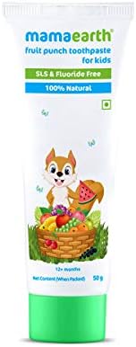 سعر Mamaearth Fruit Punch Toothpaste For Kids 50 gm فى السعودية ...