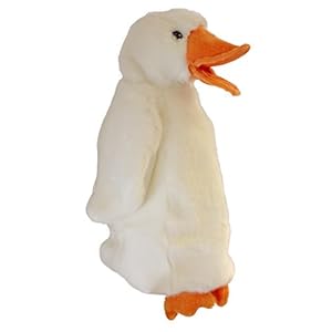 The Puppet Company - Long Sleeves - White Duck Hand Puppet: Amazon.co ...