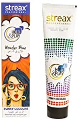 Streax Professional Hold & Play Funky Colour Wonder Blue – 100gm | semi ...