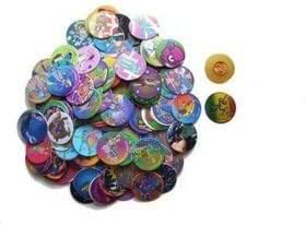 Amazon.com: 100 Milk Cap Pogs with Slammer (Ready to Play Game Set) A ...