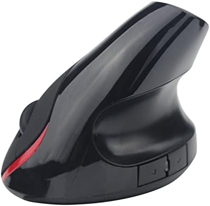 Wireless Vertical Slick Mouse, Ergonomic, Rechargeable 2.4GHz Optical ...