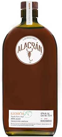 Tequila Autentico Alacrán Extra Añejo 750 ml: Amazon.com.mx: Alimentos ...