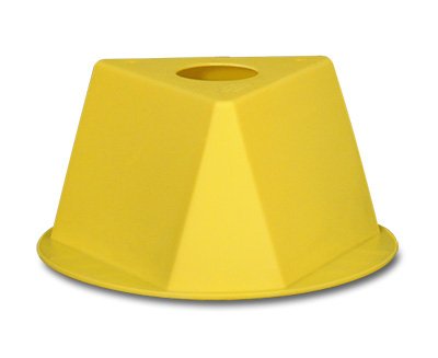 1 Control Cone 5 H x 10 Dia - AB-216-200Y Yellow Inventory Control Cone ...