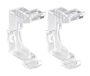 Amazon.com: Levolor Faux Wood Valance Clips, 2 in. (Pack of 2): Home ...