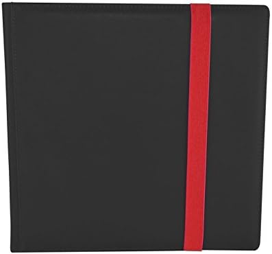 Dex Protection Dex Binder 12 Black Deluxe Portfolio 12-Pocket Velvet ...