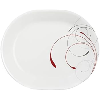 Amazon.com | Corelle Splendor 12 1/4 Inch Oval Serving Platter: Platters