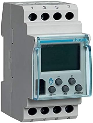 Hager Digital Timer Switch Weekly 1 Channel 7 Days EG103B price in UAE ...