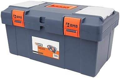 BMB Tools Plastic Toolbox 18 Inch|Easy Access Tool Box Multiple ...