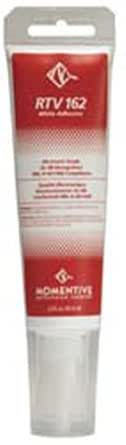 Momentive RTV162 One Part Silicone Sealant, 2.8 Ounce Tube, White ...