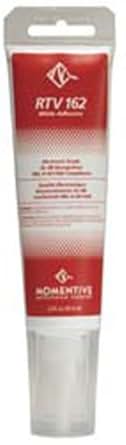 Momentive RTV162 One Part Silicone Sealant, 2.8 Ounce Tube, White ...