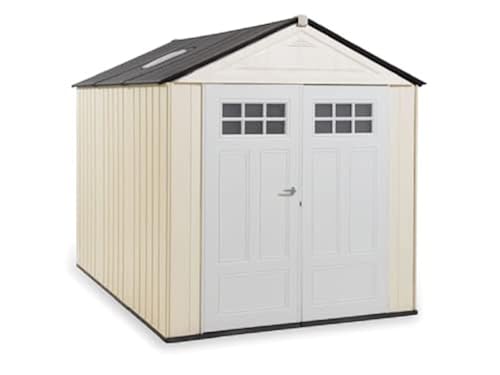 Rubbermaid Outdoor Storage Shed, 7X10 feet, Resin Weather Resistant ...
