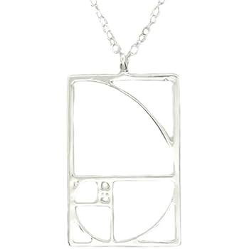 Amazon.com: ComputerGear Math Jewelry Necklace Golden Mean Ratio ...
