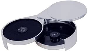 Amazon.com | Salt Rimmer - 2 Tier - Chrome: Cocktail Rimmers: Rimming ...