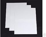 100 Sheets A4 160gsm White Card - Premium Thick Printing Paper suitable ...