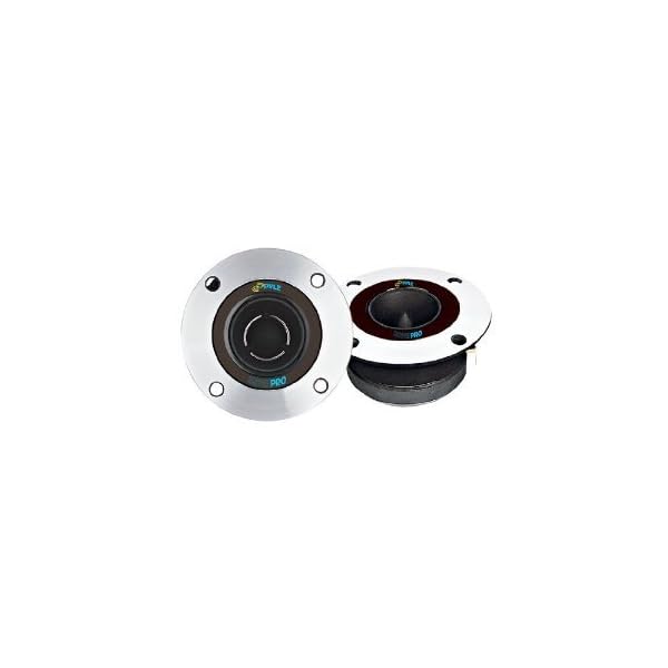 Pyle-Pro PDBT19 3.75'' Aluminum Bullet Titanium Horn Tweeter - MasterBasser