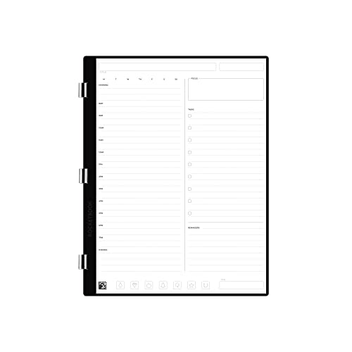New Rocketbook Pro Daily/To-Do Page Pack | Scannable Rocketbook Pro ...