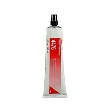 3M 4475 Industrial Plastic Adhesive, Clear 5 Oz. Tube (Pack of 1 ...