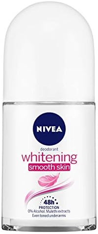 Nivea Whitening Smooth Skin Roll On, 50ml price in Saudi Arabia ...