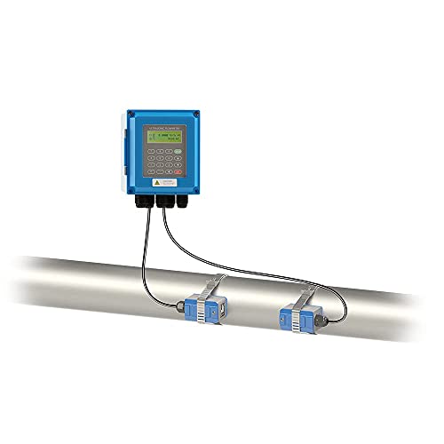 Wall Mounted Ultrasonic Flow Meter with Sensor Low Viscosity Liquid ...