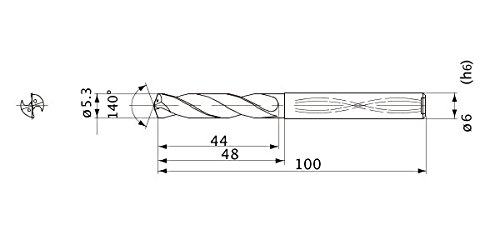 Mitsubishi Materials GY2M0300F040N-MM VP20RT Series GY Carbide Grooving ...
