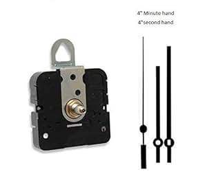 Amazon.com: Takane Quartz Clock Movement Mechanism With 4" Straight ...