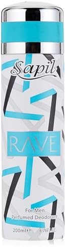 Sapil Rave for Men Deo 200ml price in Saudi Arabia | Amazon Saudi ...