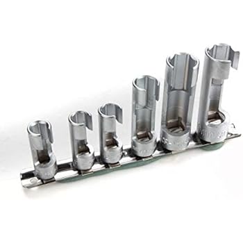 Amazon.com: 3/8" 1/2" 6 PCS Slotted Socket Set by JTC 4536: Automotive