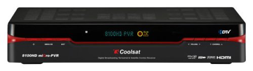 Coolsat 8100HD miCro PVR Digital ATSC Satellite Receiver - Want It All