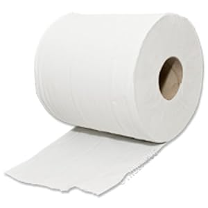 1 x Large Premium Roll of Lint free cleaning tissue - 195mm x 150 ...