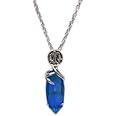 gkworld Final Fantasy Blue Save Crystal Necklace | Amazon.com