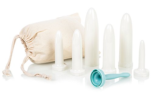 Amielle SM2100 Comfort Vaginal Dilators Set and Instructional DVD for ...