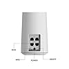 AZORES AX1500 Smart WiFi 6 Wireless Router, 4 Gigabit LAN Ports, Dual ...
