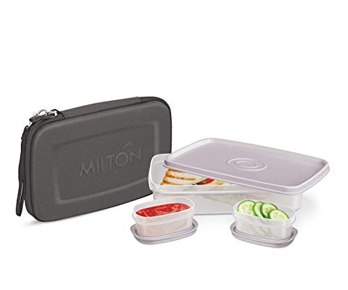 Lunch Box - Milton Slim Flat Lunch Box Bag Kit for Adults Bento Style ...