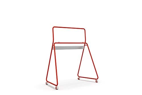 Vibe 55'' Interactive Whiteboard Portable Stand, Four Lockable Wheels ...