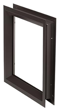 National Guard Lfra100Dkb24X24 Window Frame Kit, 24" x 24": Entry Doors ...