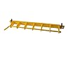 Mytee Products Yellow Rack 6 Bay 24" Center Storage Rack for decking ...
