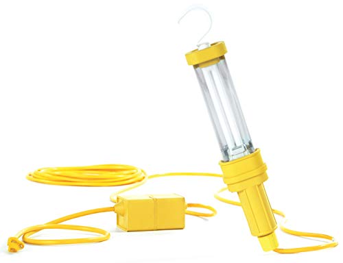 Woodhead 1087-3 Super-Safeway Handlamp, Industrial Duty, Fluorescent ...