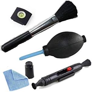 5 in 1 Lens Cleaning Cleaner Dust Pen Blower Cloth Kit For Canon/Nikon ...