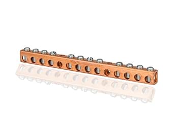 Neutral Bars and Neutral Assemblies, Copper Neutral Connector, 6-14 ...