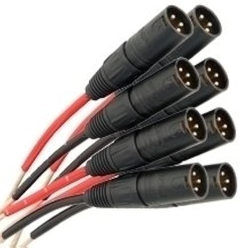 Monster Multi-Channel Audio Snake Cables; 8-Channel Snake Cable in ...