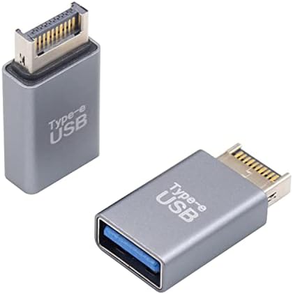 USB 3.1 Front Panel Header, 2Pack 10Gbps 3A USB 3.1 Type E Male to USB ...
