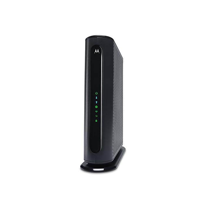 MOTOROLA MG7550 16x4 Cable Modem Plus AC1900 Dual Band WiFi Gigabit ...