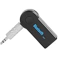 Amazon.com: Sasmeooki Bluetooth Transmitter Receiver Wireless Adapter: 3.5mm Aux Jack Stereo ...