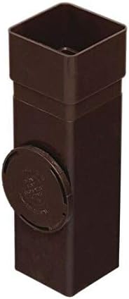 Marley Flowline RFB91 Square Downpipe Access Pipe 65mm Brown – BigaMart