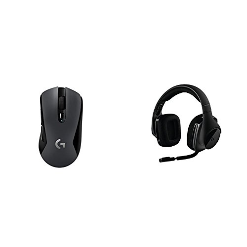 Buy Logitech G603 LIGHTSPEED Wireless Gaming Mouse & Logitech G533 ...