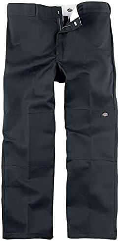 Dickies Men's Loose Fit Double Knee Twill Work Pant, Black, 32W / 34L price in Saudi Arabia ...