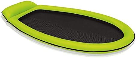 Intex Inflatable Mesh Lounge Floating Raft W/Headrest Green - 58836 ...