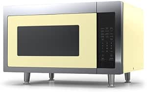 Amazon.com: Big Chill Retro Microwave 1.6 cu. ft. 1200 watts Buttercup ...