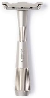 Leaf Shave The Twig Razor, Silver - Plastic-Free, Single-Blade, Safety ...
