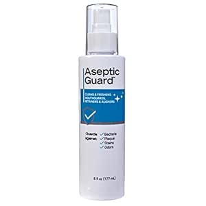 Amazon.com : Aseptic Guard Mouth Guard Cleaning Spray - Single Bottle ...
